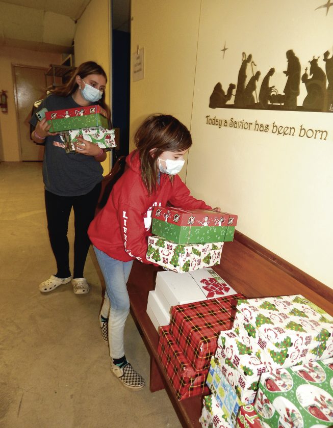 Shoebox collection goes on | News, Sports, Jobs - The Vindicator